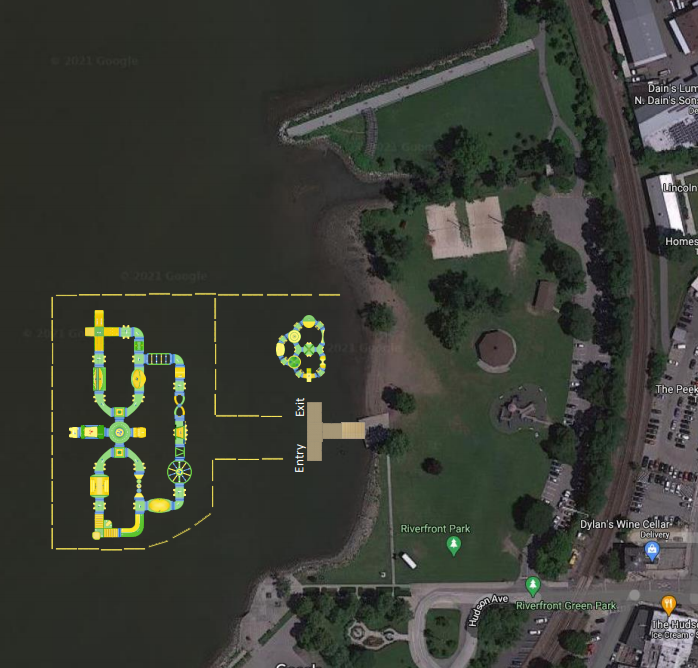 Floating Water Parks and Outdoor Adventure Centerse